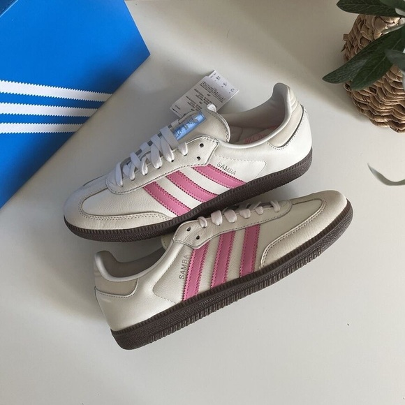 adidas | Shoes | Adidas Originals Samba Og Cloud White Lucid Pink ...